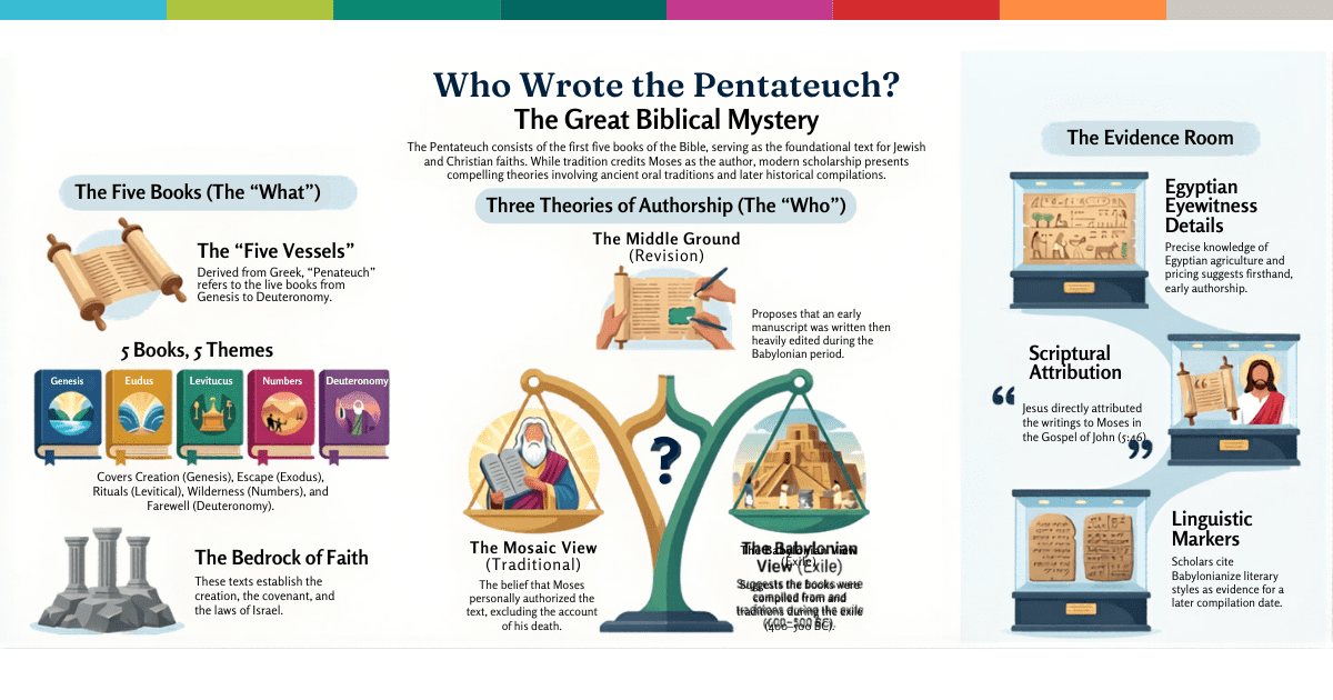 Who Wrote the Pentateuch? The Great Biblical Mystery